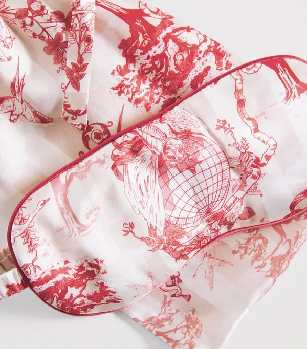 Harrods Silk Toile Sleep Mask