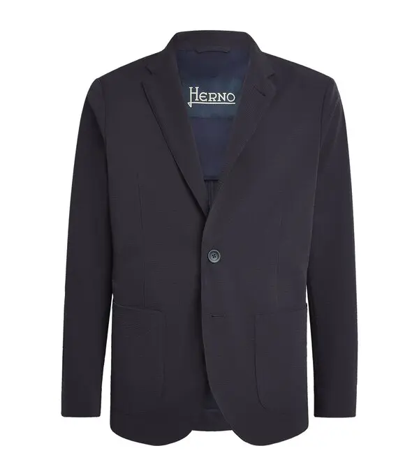 Herno Seersucker Blazer