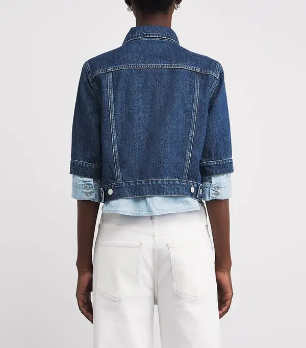 7 For All Mankind Double Trucker Denim Jacket