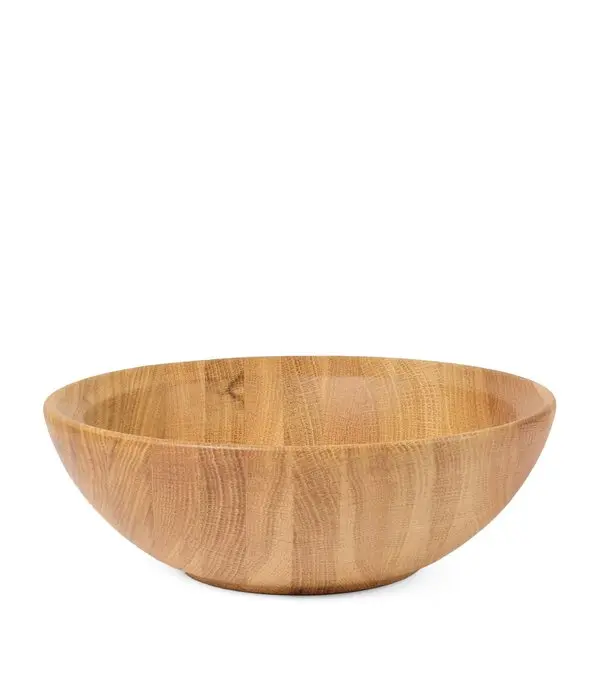 THE CONRAN SHOP Oak Istria Serving Bowl - Brown