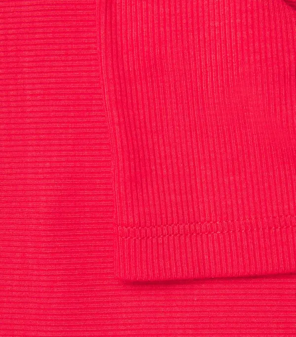 Eterne Ribbed Baby T-shirt - Red
