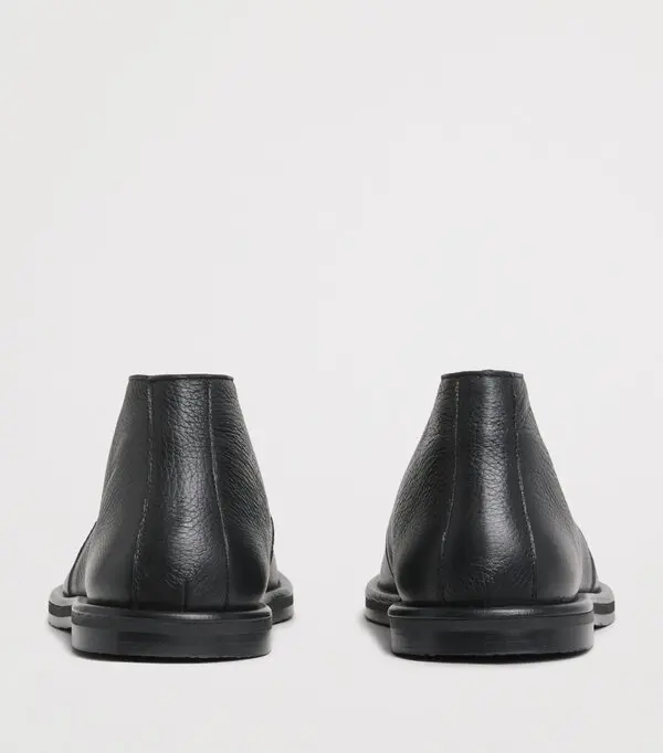 Studio Nicholson Leather Woodrow Desert Boots - Black
