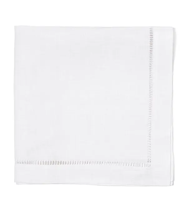 THE CONRAN SHOP Linen Ladder Napkin - White