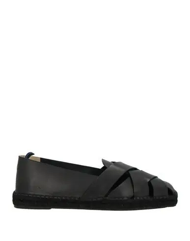 CastaÑer Espadrilles Size Leather - Black