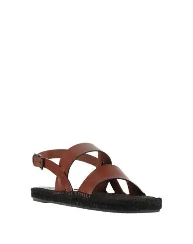 CastaÑer Leather Espadrille Sandals