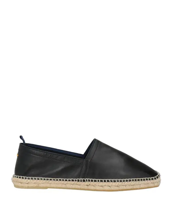 CastaÑer Espadrilles In Leather - Black