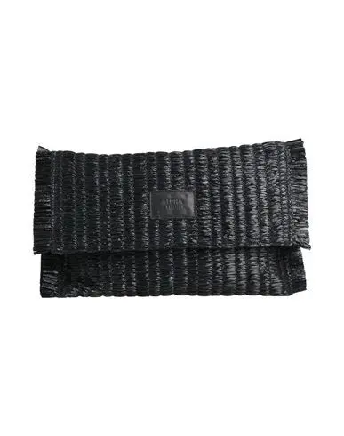 Alpha Studio Viscose Raffia Clutch