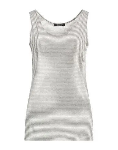 ARAGONA Linen And Cotton Tank Top