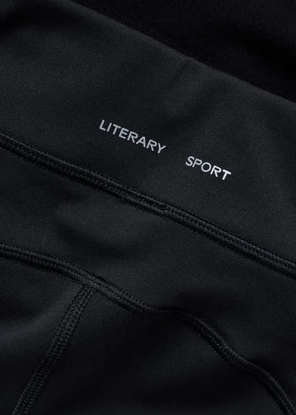 LITERARY SPORT Emma Stretch-jersey Leggings
