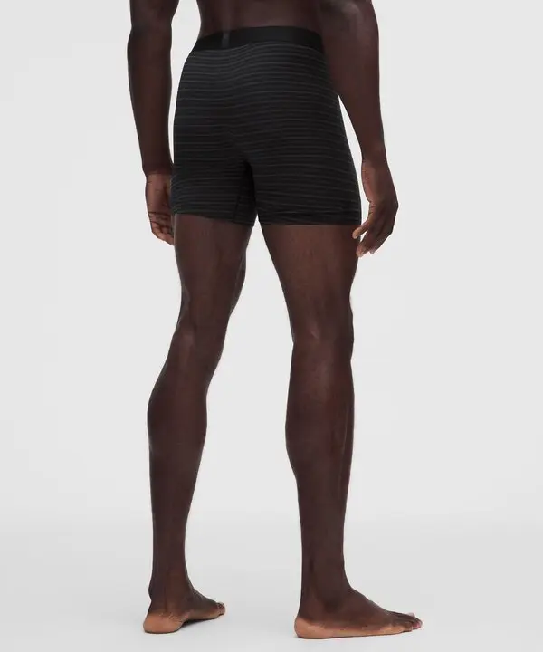 Lululemon Always In Motion Boxer Brief 5 - Black/graphite Grey