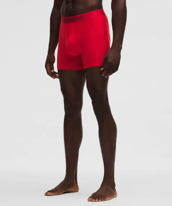 Lululemon Always In Motion Boxer Brief 5 - Oxford Red