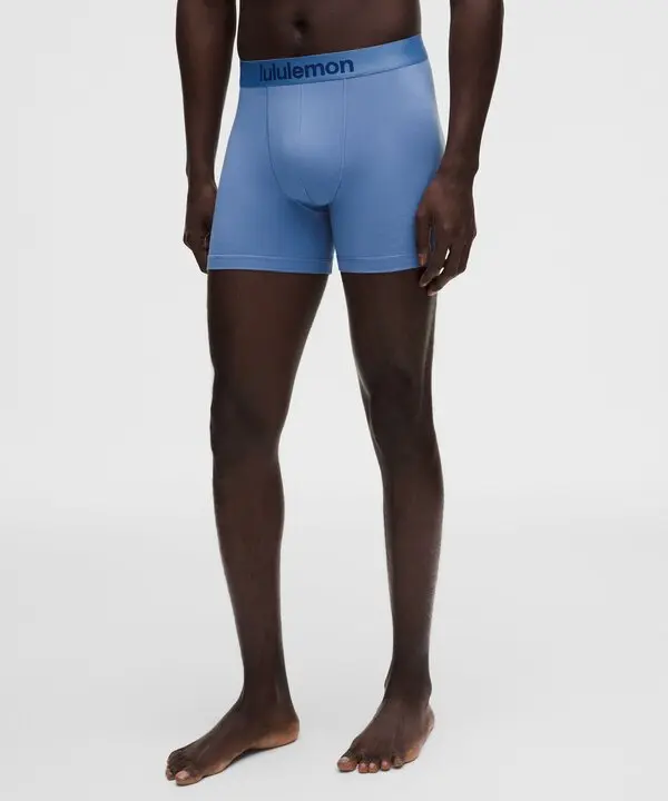 Lululemon Always In Motion Boxer Brief 5 - Prep Blue