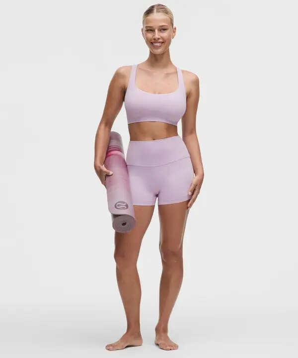 Lululemon Align No Line™ High-rise 4" Short - Lilac Play