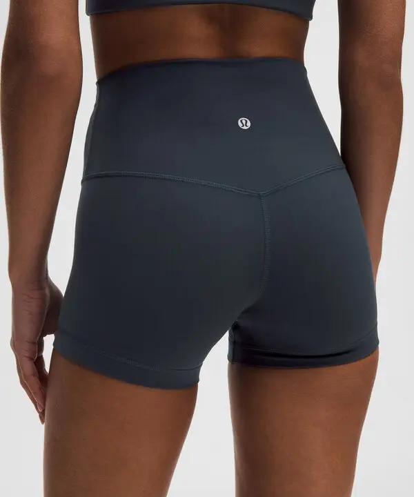 Lululemon Align No Line™ High-rise 4" Short - True Navy