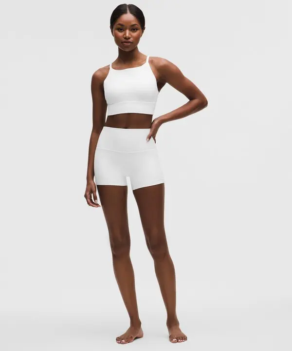 Lululemon Align No Line™ High-rise 4" Short - White