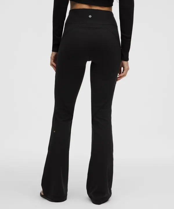 Lululemon Groove No Line High-rise Flared Pant - Black