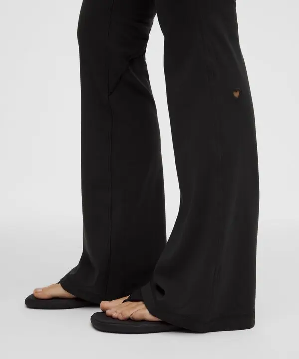 Lululemon Groove No Line High-rise Flared Pant - Black
