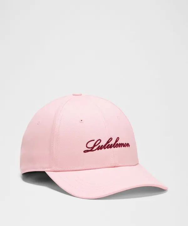 Lululemon Structured Ball Cap - Pink Pearl/burgundy Bay