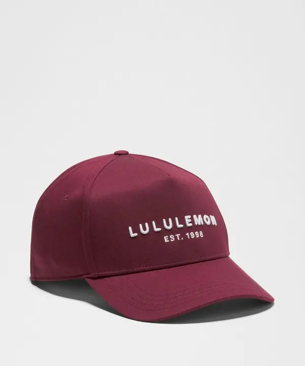 Lululemon The All Days Snapback - Burgundy Bay/white
