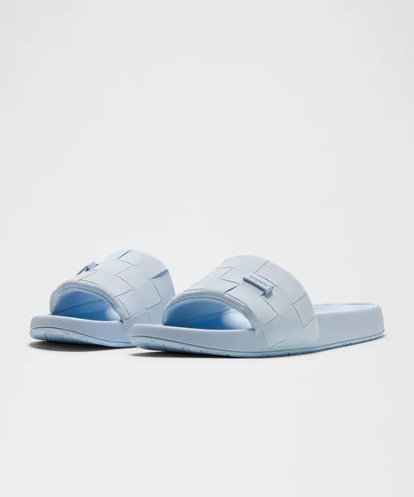 Lululemon Restfeel Woven Slide - Starch Blue/starch Blue/starch Blue