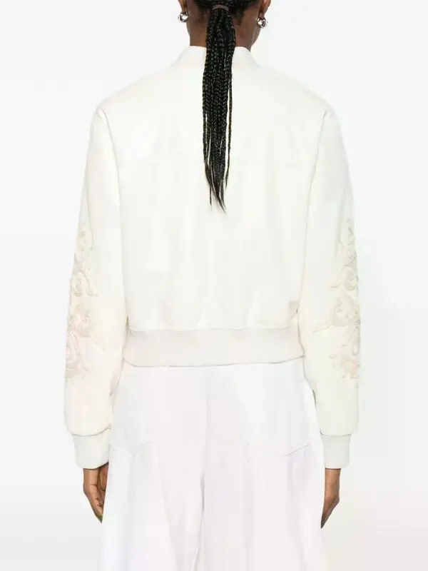 ERMANNO FIRENZE Embroidered Bomber Jacket