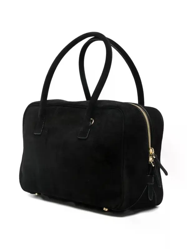Sandro Tote Bag With Top Handle And Shoulder Strap