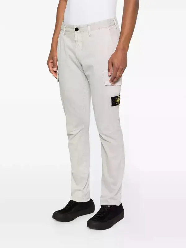 Stone Island Logo-patch Trousers
