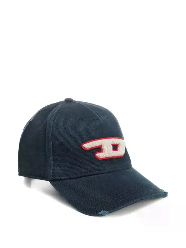 Diesel Logo-patch Baseball Cap - Blue