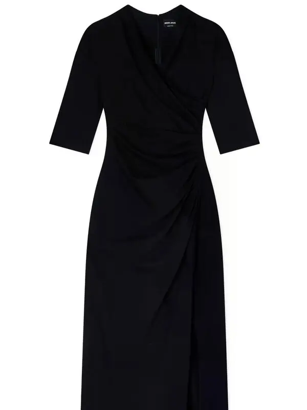 Giorgio Armani V-neck Dress