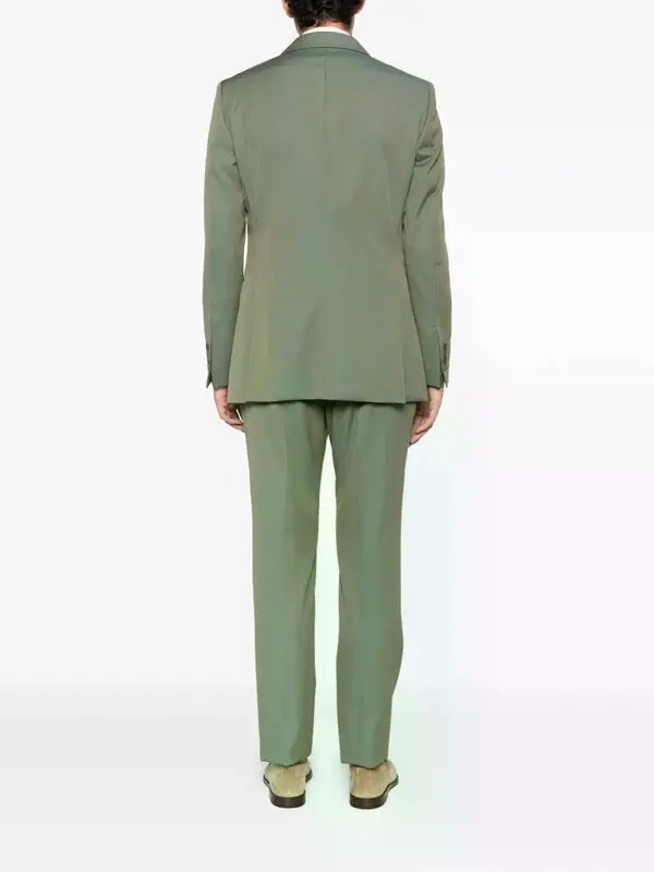 FURSAC Single-breasted Notched-lapel Suit - Green