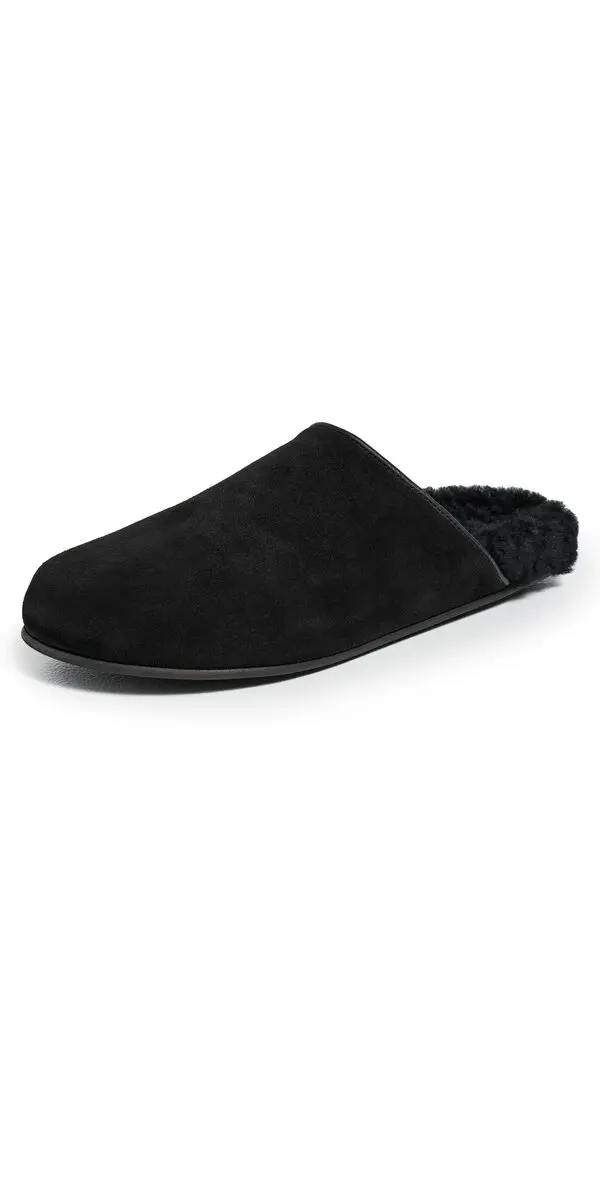 Jenni Kayne Shearling Ashby Clogs - Black