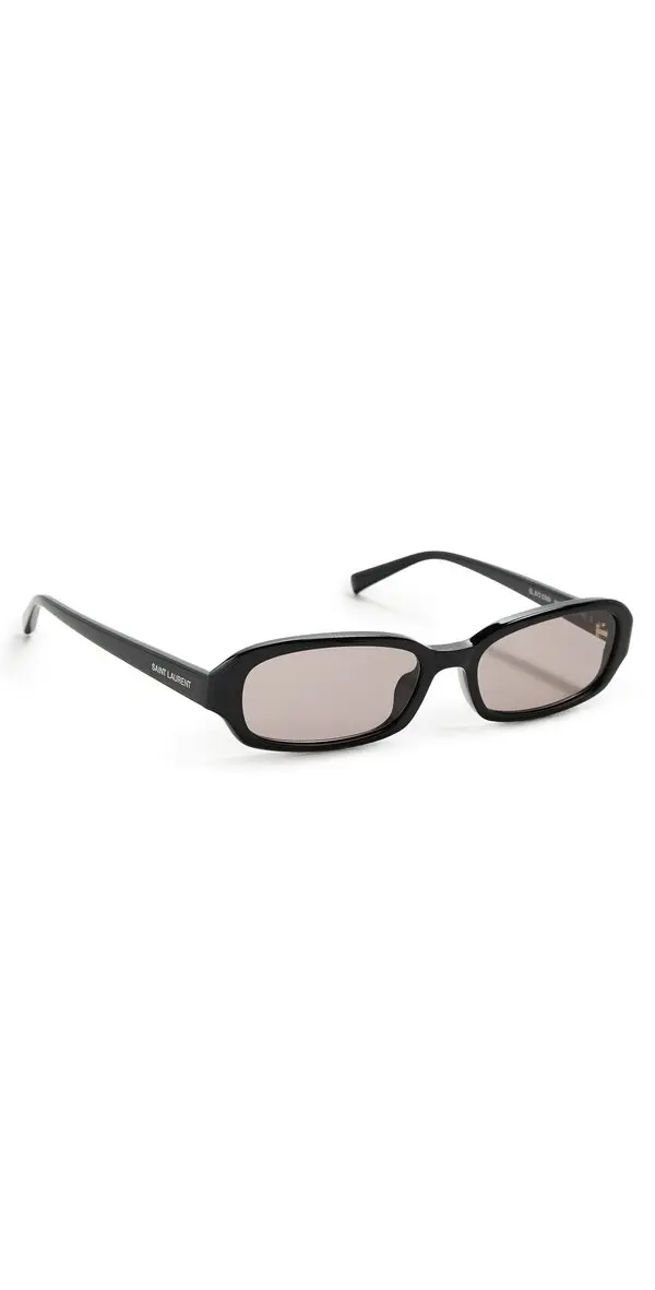 Saint Laurent Sl 872 Erin Sunglasses - Black-black-brown