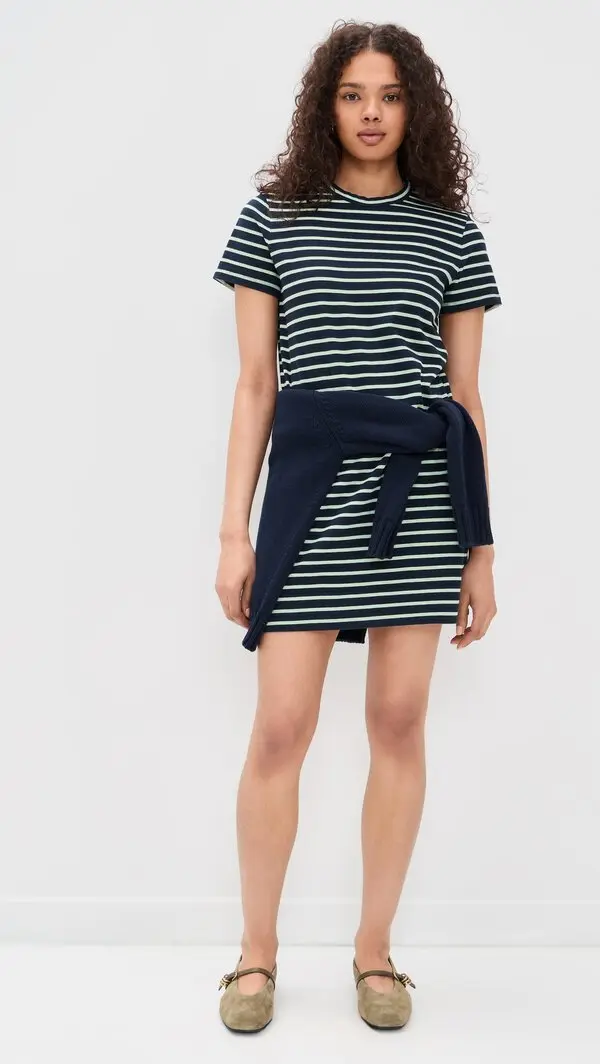 Knit T-shirt Mini Dress