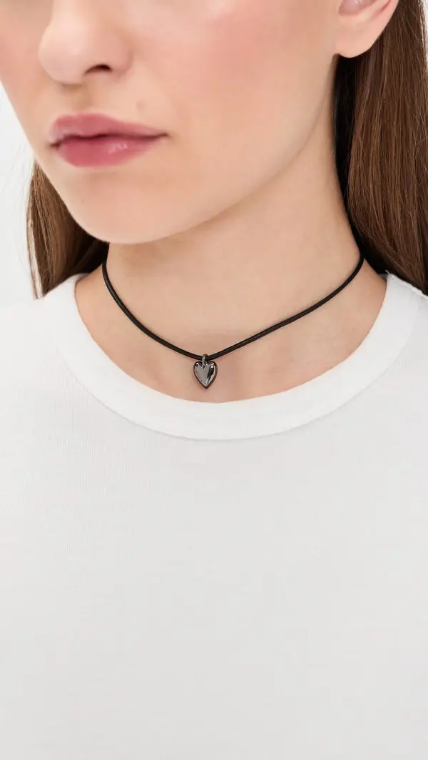 JENNIFER FISHER Puffy Heart Choker