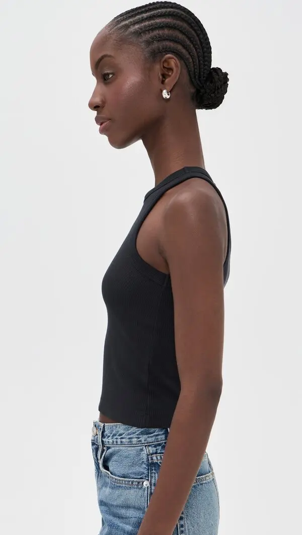 Marine Layer Lexi Rib Sun In Crop Tank
