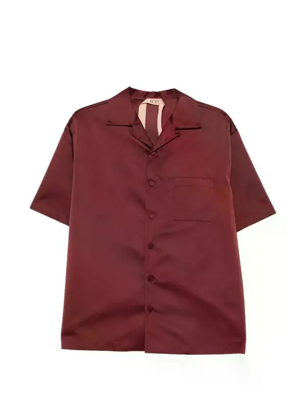 N°21 Short-sleeve Chest-pocket Shirt