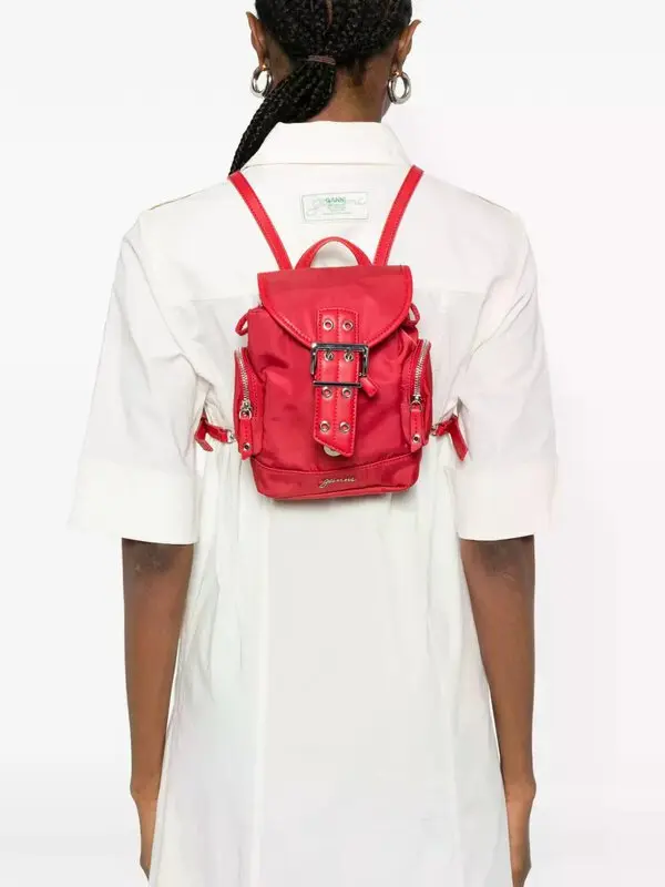 GANNI Buckle-detail Backpack