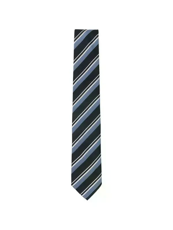 BOSS Striped Neck Tie - Black