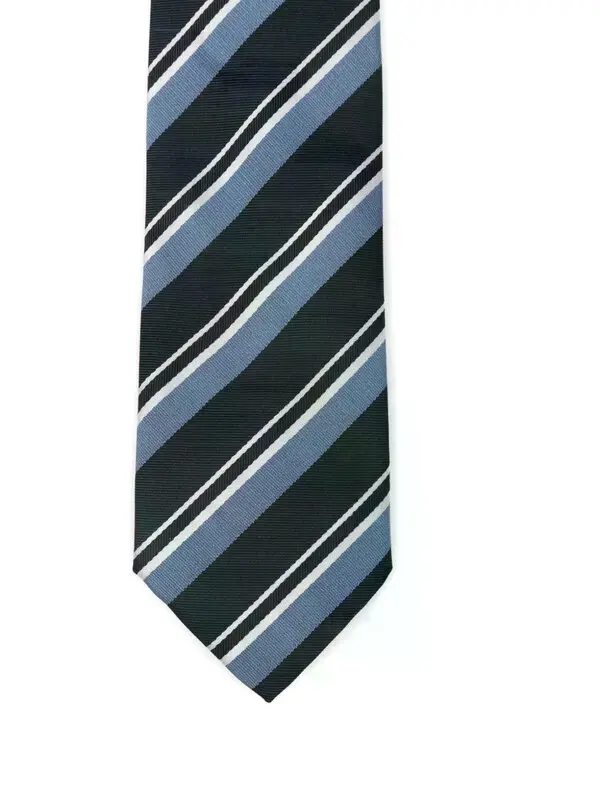 BOSS Striped Neck Tie - Black
