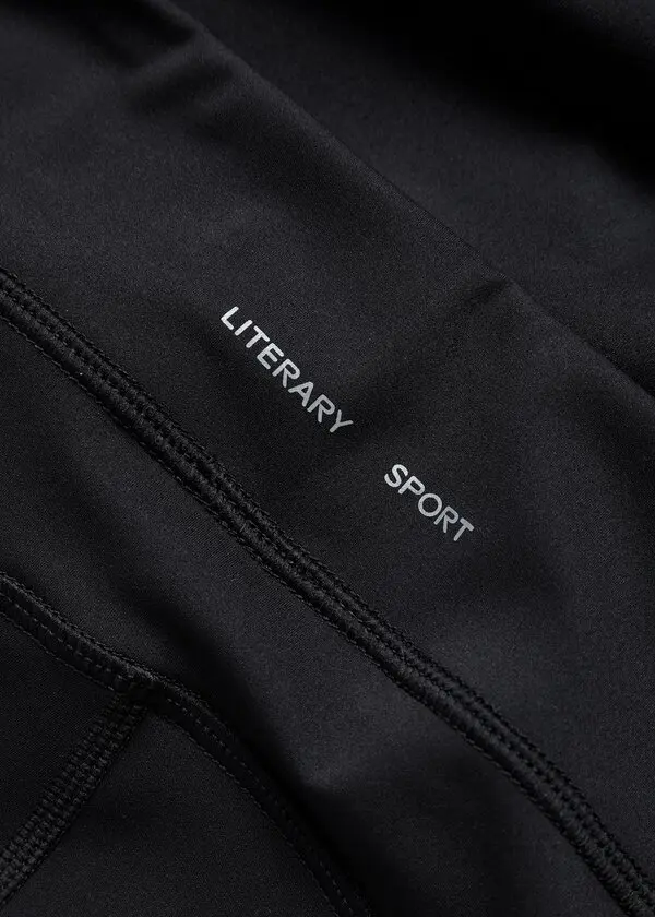 Literary Sport Lena Stretch-jersey Capri Leggings