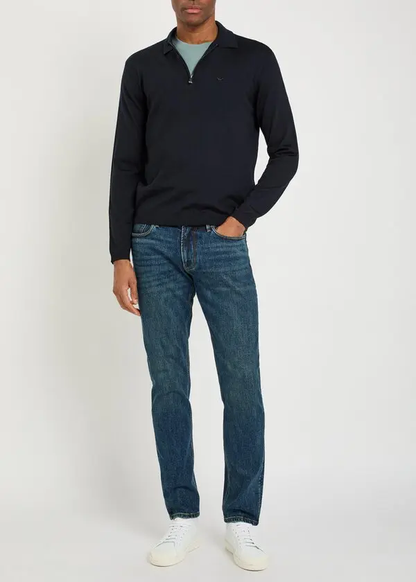 Emporio Armani J06 Slim-leg Jeans - Blue