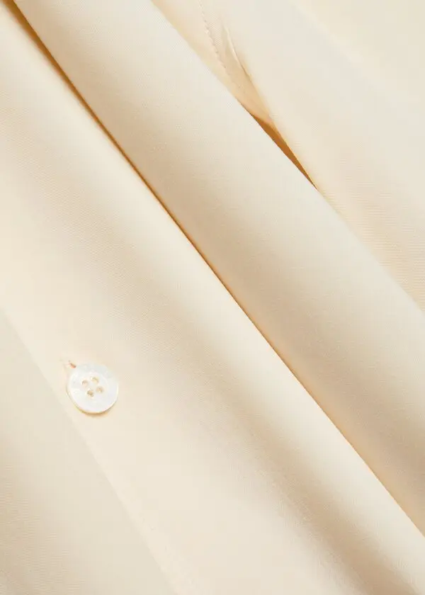 CHE Valbonne Stripe-trimmed Shirt - Ivory
