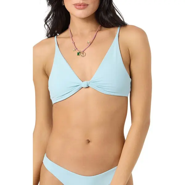 O'Neill Saltwater Solids Pismo Bikini Top - Stratosphere