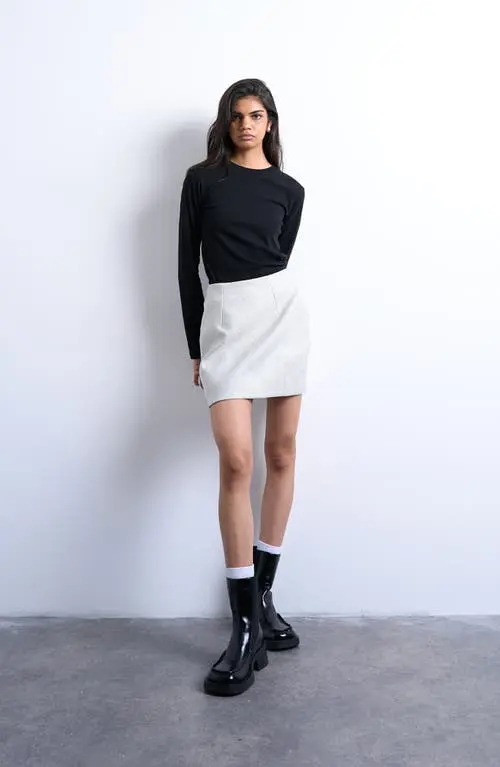 Topshop A-line Mini Skirt