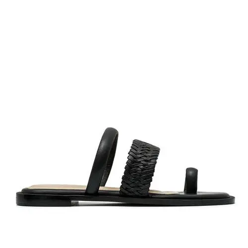 ALTA Allegra Leather Sandals - Black
