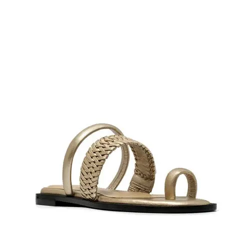 ALTA Allegra Leather Sandals - Gold