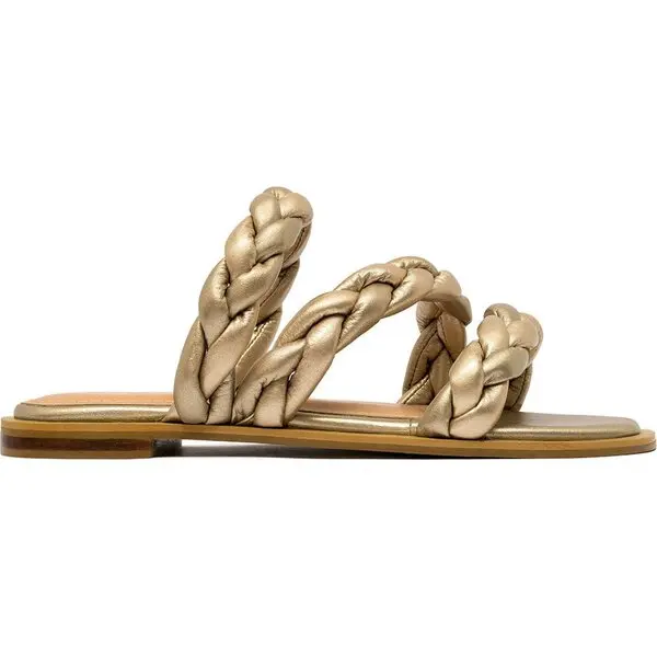 ALTA Litta Braided Sandals - Gold