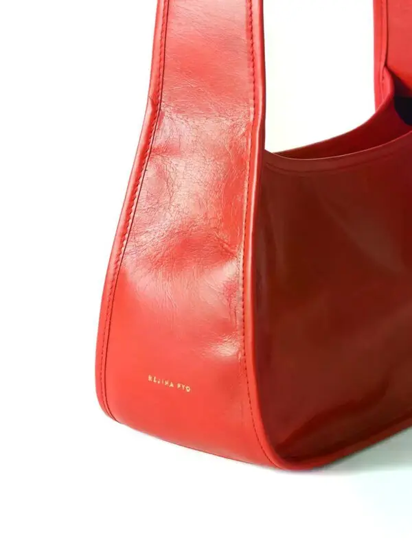 REJINA PYO Sofia Handle Leather Shoulder Bag - Red