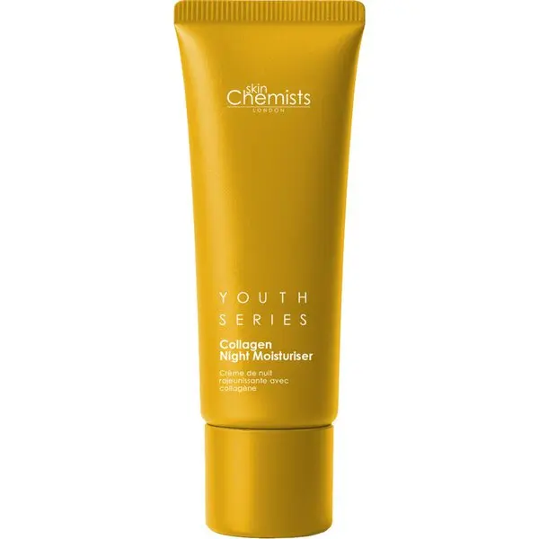 SKIN CHEMISTS Youth Series 1% Collagen Night Moisturiser 50ml For Loss Of Firmness - White