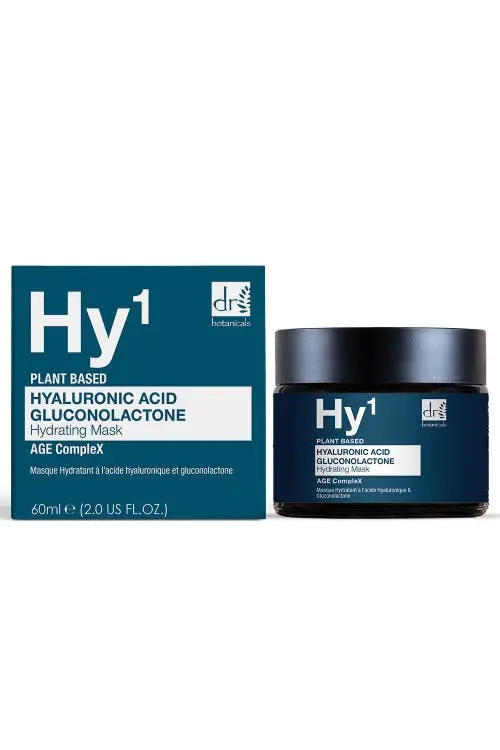 SKIN CHEMISTS Hyaluronic Acid 1% & Gluconolactone Mask 60ml For Dryness